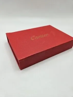 Cartier | Bags | Authentic Cartier Red Logo Magnetic Storage Gift Box ...